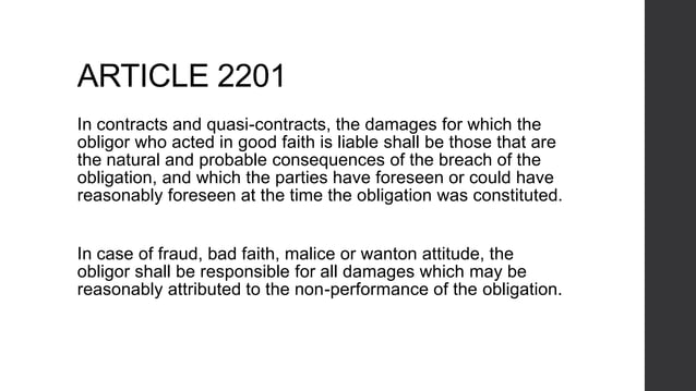 Actual or compensatory damages | PPTX | Law