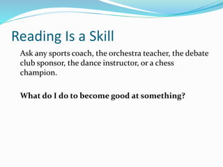 The Power of Silent Sustained Reading | PPTX