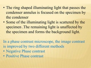 phase contrast microscope | PPTX