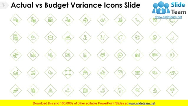 Actual Vs Budget Variance PowerPoint Presentation Slides | PDF