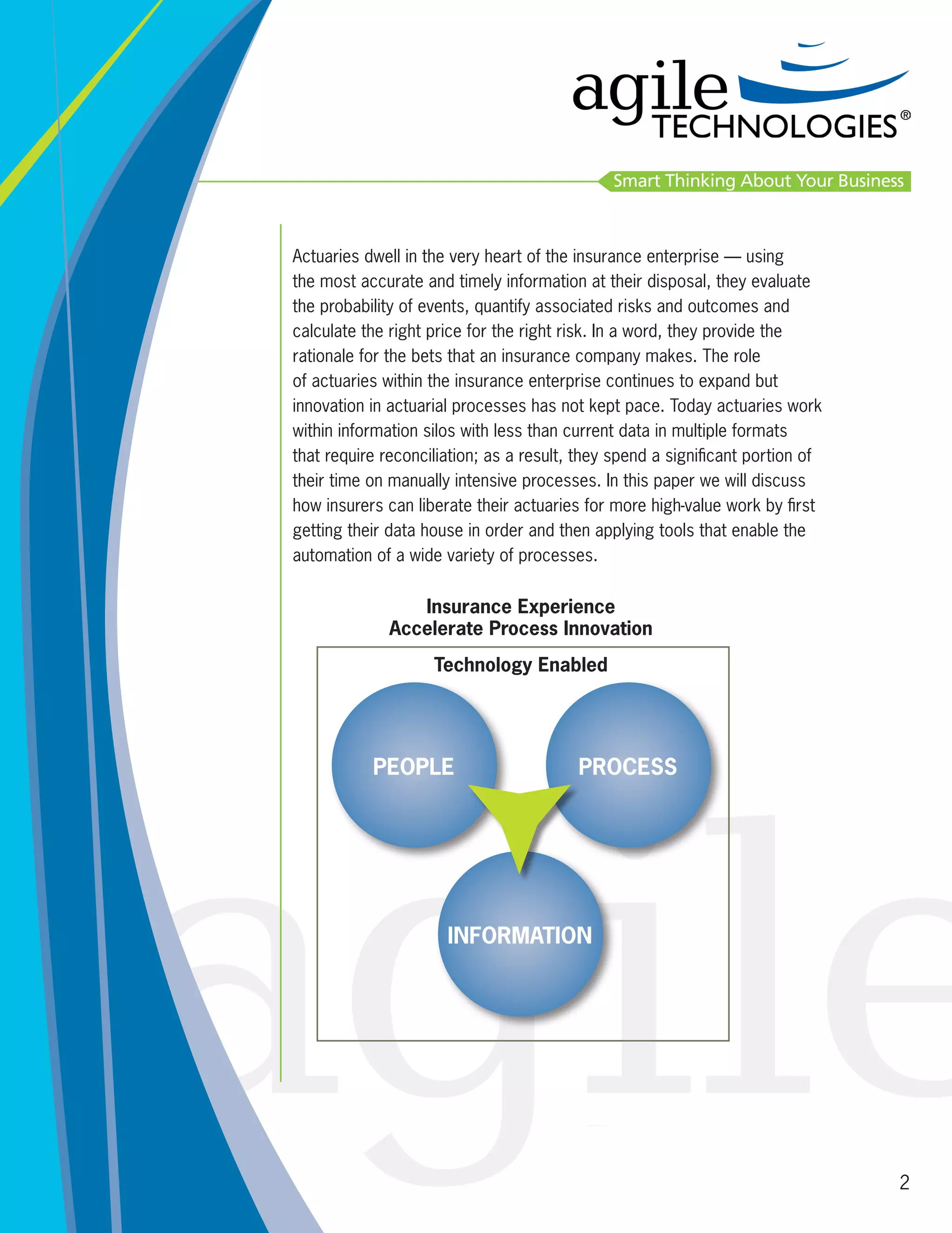 Accelerating Actuarial Processes | PDF