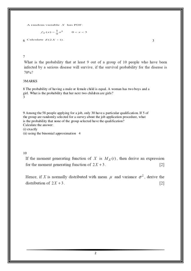 Actuarial Science Mock Test By Sourav Sir's Classes || Probability ...