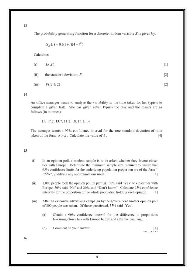 Actuarial Science Mock Test By Sourav Sir's Classes || Probability ...