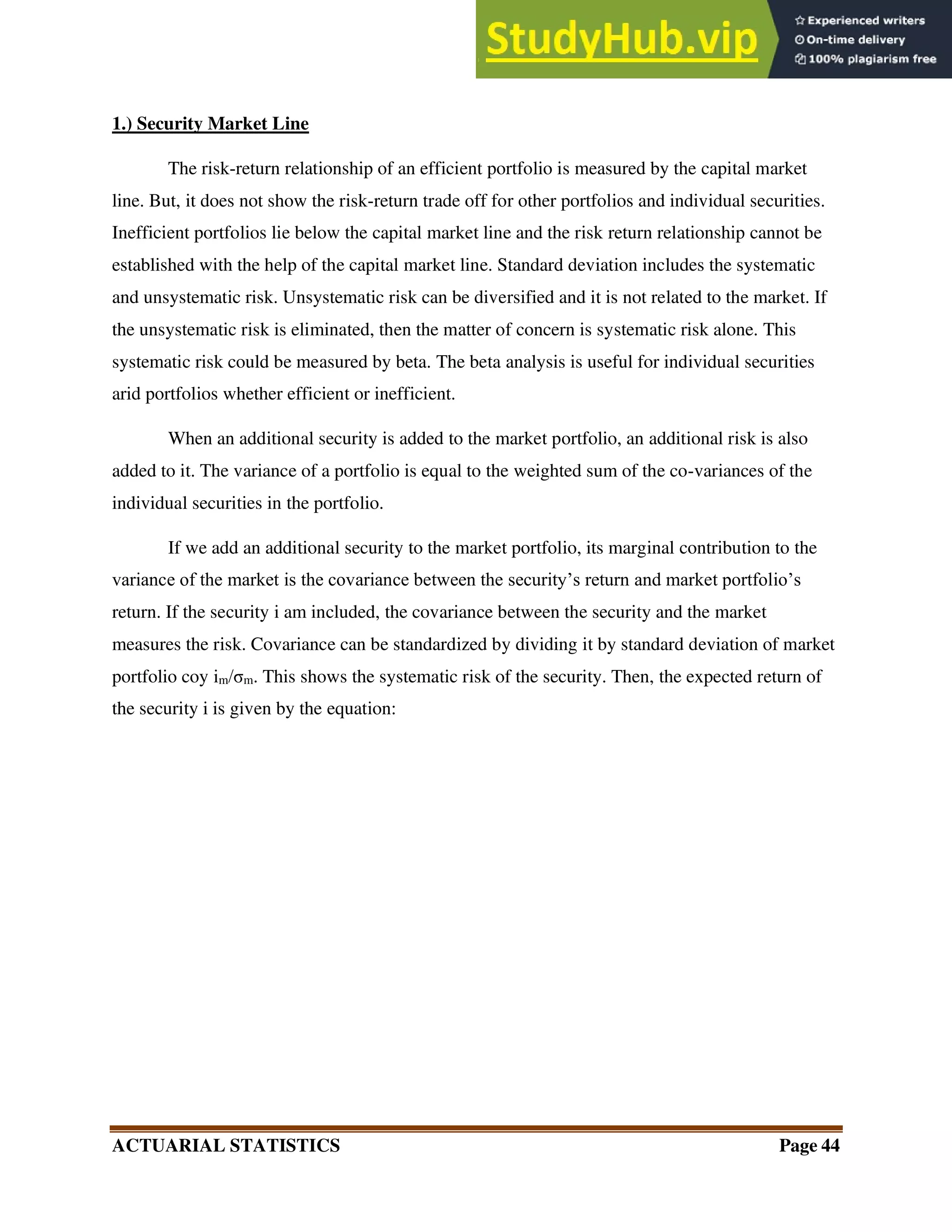 Actuarial Statistics Pdf