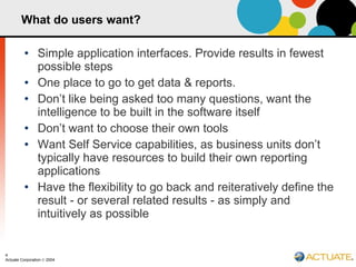 Enterprise Reporting for ERP Systems | PPT