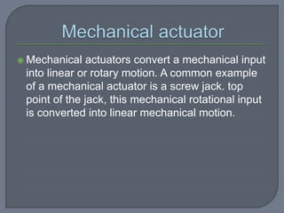 Actuator | PPT