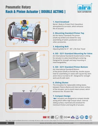 Pneumatic Actuator Manufacturer In India | PDF