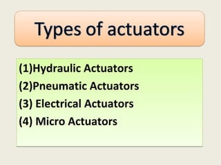 Actuators | PPT