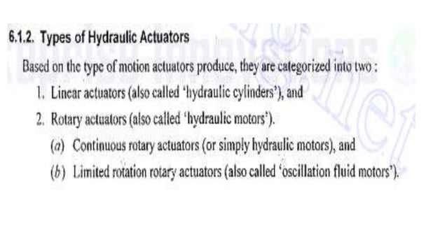 Hydraulic Actuators .pptx