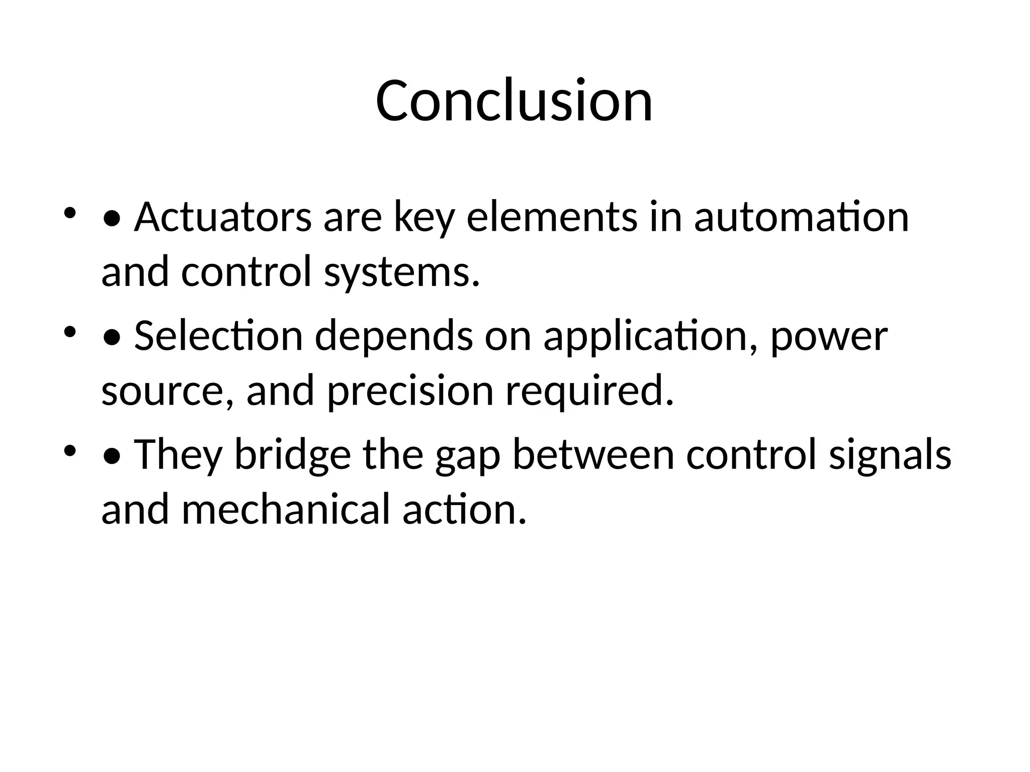 Actuators_Presentation.pptx and its detailed discription | PPTX