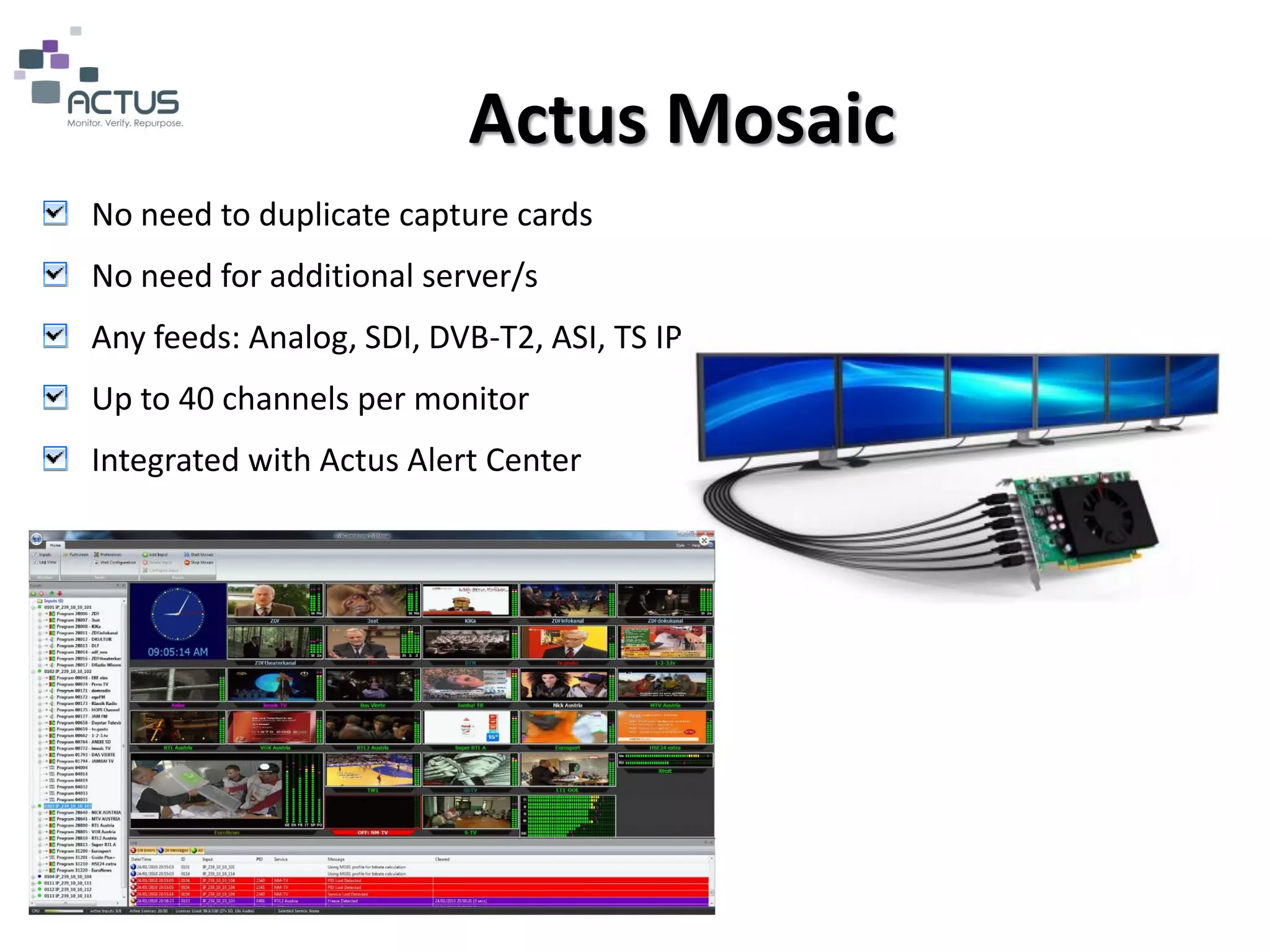 Actus Digital - Broadcast Compliance Monitoring | PDF