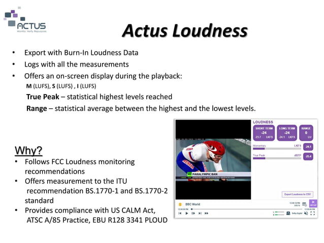 Actus Digital - Broadcast Compliance Monitoring | PDF