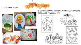 Actividades Creativas para Explorar los Colores del Otoño en Arte | PDF