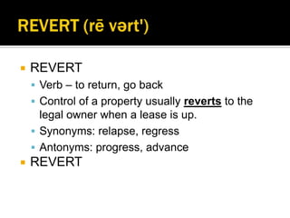 SAT/ACT vocab unit1_level_c | PPTX