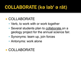 SAT/ACT vocab unit1_level_c | PPT