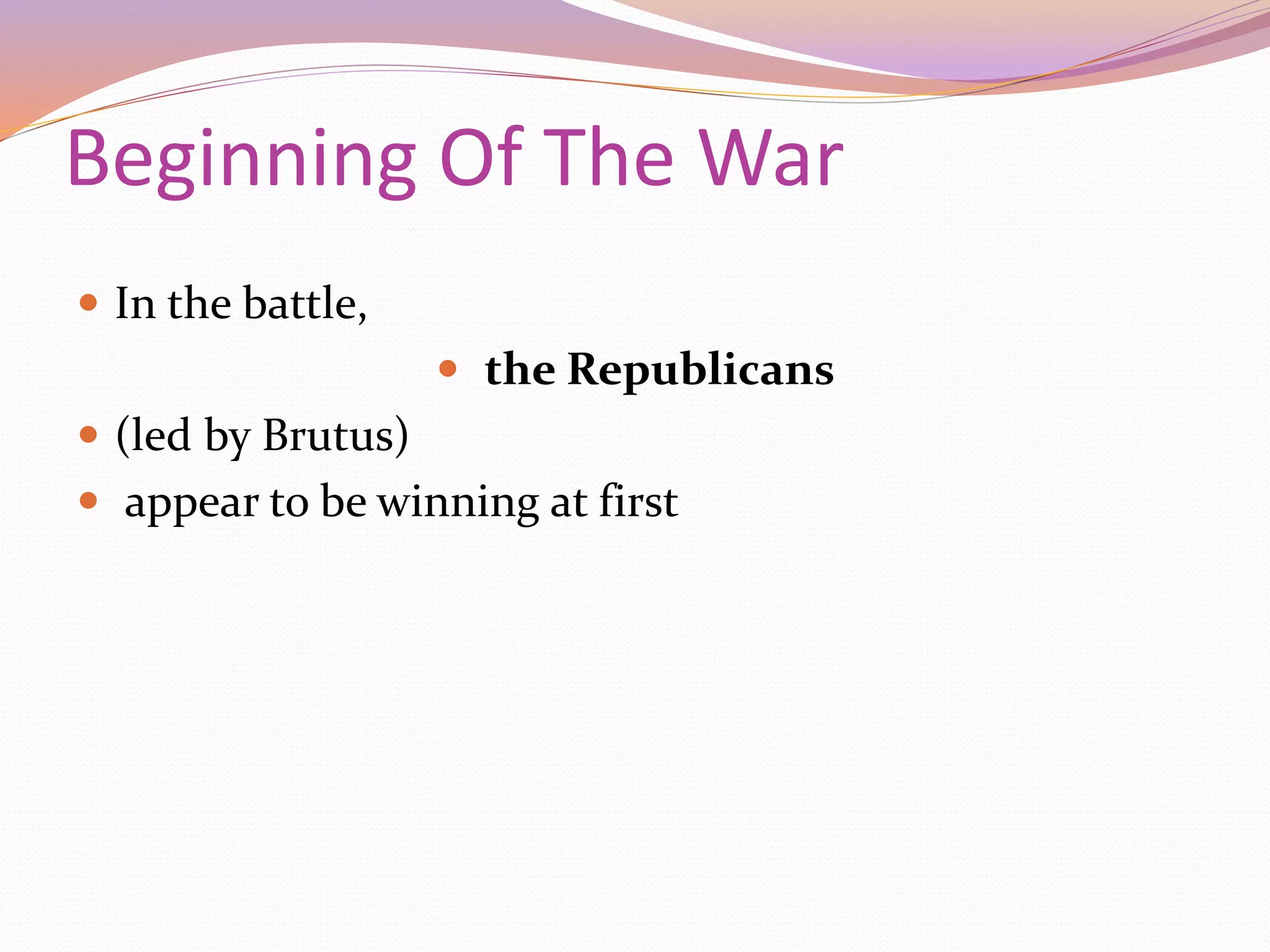 Act v of julius caesar by william shakespeare | PPTX