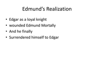 Act v of william shakespeares king lear | PPTX