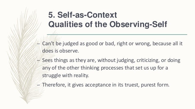 Acceptance & Commitment Therapy