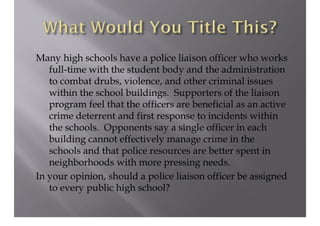 ACT Writing Prompts | PDF