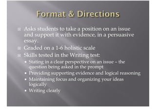ACT Writing Prompts | PDF