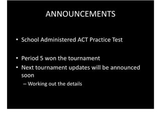 ACT WRITING STRATEGIES | PDF