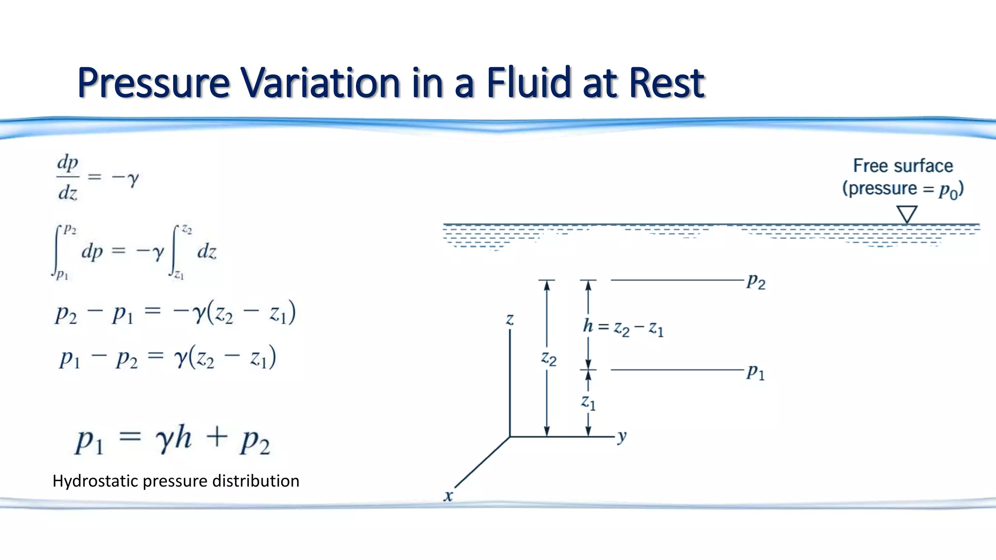 Fluid Mechanics Course - Civil Engineering -Lec 03 | PPTX