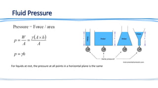 Fluid Mechanics Course - Civil Engineering -Lec 03 | PPTX