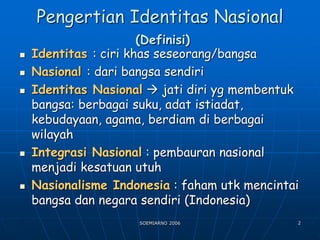 Identitas Nasional | PPT
