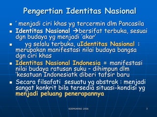 Identitas Nasional | PPT