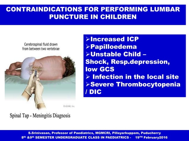Acute bacterial (Pyogenic) meningitis - Dr. S. Srinivasan, Professor of ...