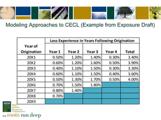 Presentation Slides: Allowance for Loan Losses - Proposed Current ...