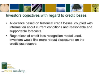 Presentation Slides: Allowance for Loan Losses - Proposed Current ...