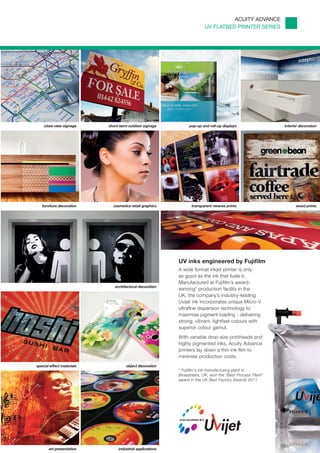 FUJIFILM Acuity Advance series brochure | PDF