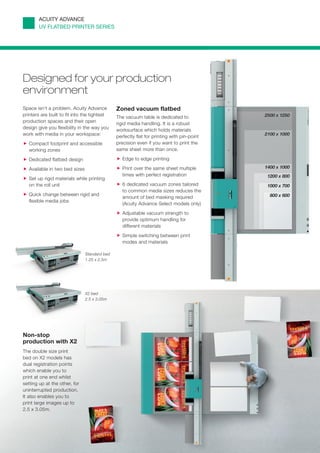 FUJIFILM Acuity Advance series brochure | PDF