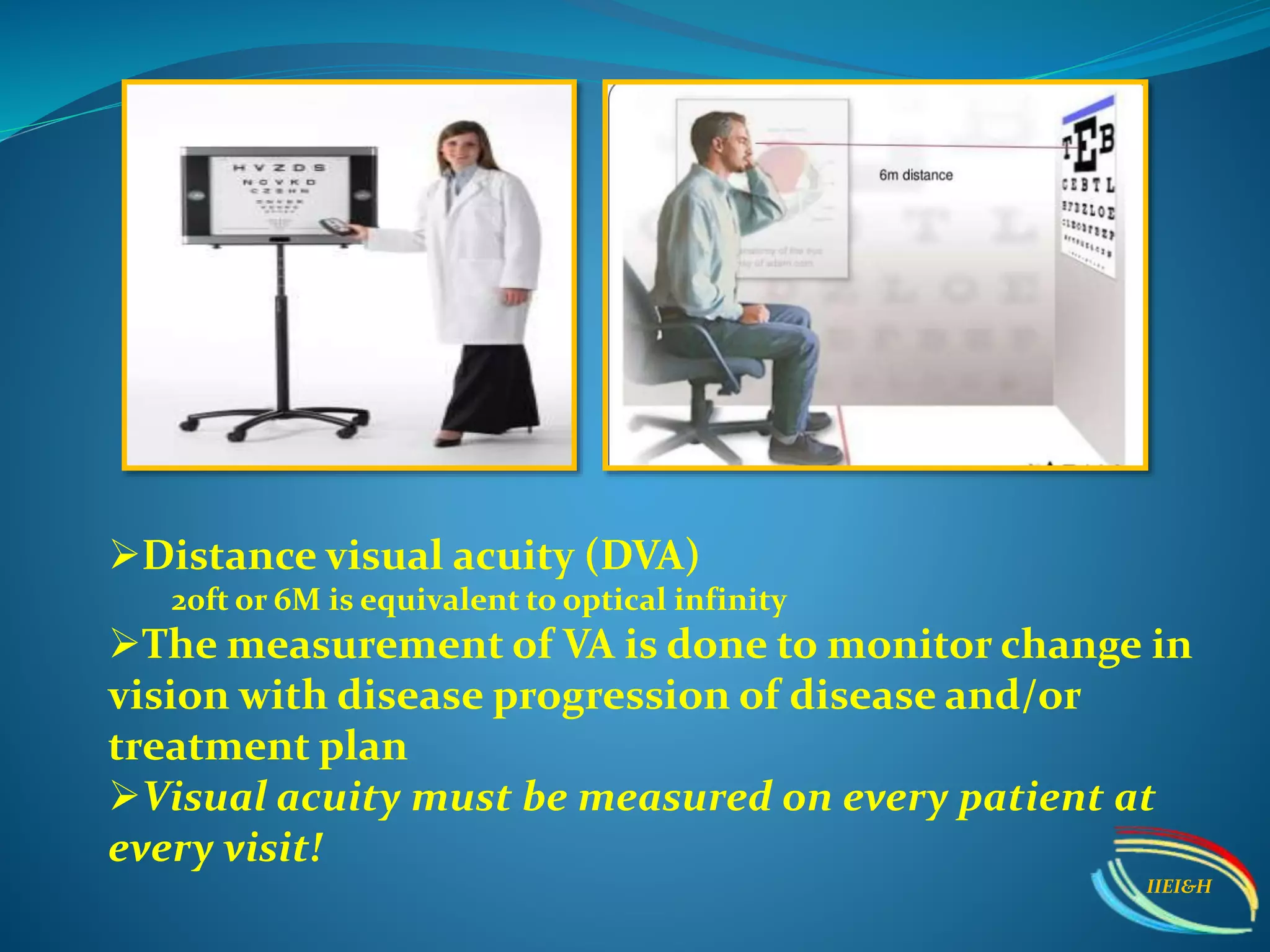 Vision charts/Eye Charts/Acuity charts | PPTX