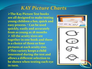 Vision charts/Eye Charts/Acuity charts | PPTX