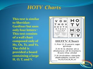 Vision charts/Eye Charts/Acuity charts | PPTX