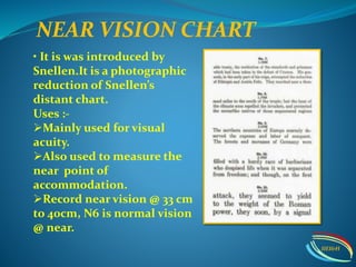 Vision charts/Eye Charts/Acuity charts | PPTX
