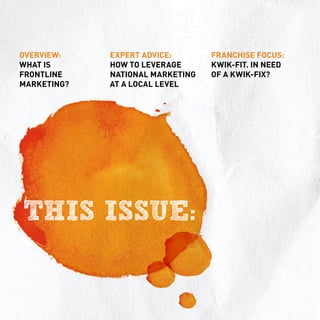 Frontline Thinking. Insight publication for automotive marketeers | PDF