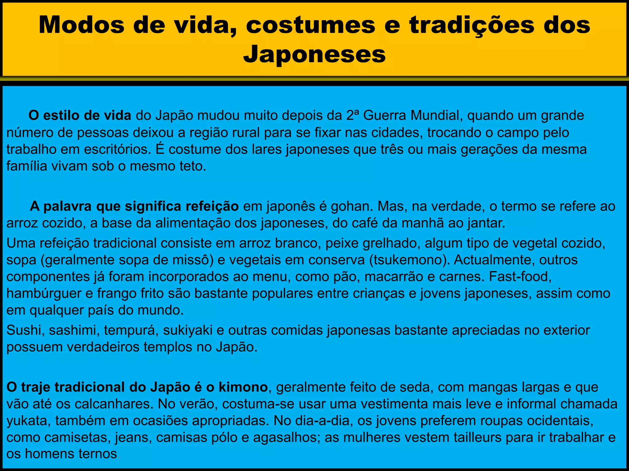 A Cultura, Modos De Vida, Costumes | PPT
