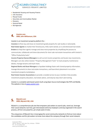 AcumenCS Introduction | PDF