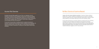 Acumen Risk: Brochure | PDF