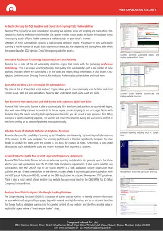 Acunetix - Web Vulnerability Scanner | PDF