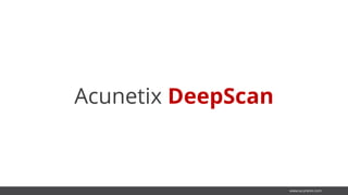#Acunetix #product #presentation | PPTX
