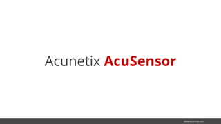 #Acunetix #product #presentation | PPTX