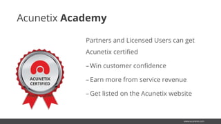 #Acunetix #product #presentation | PPTX