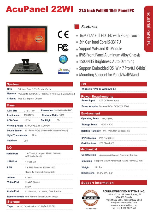 AcuPnl22 w | PDF | Computer Peripherals | Computing