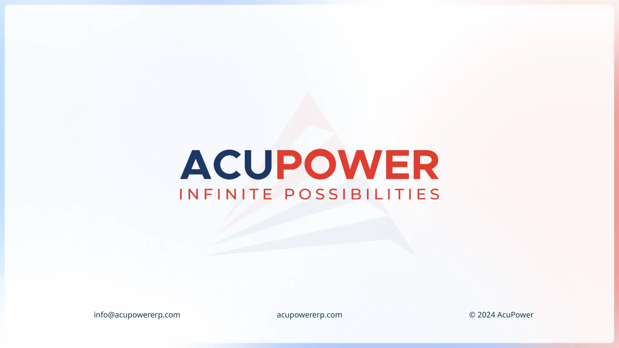 AcuPower LTD, cloud ERP Provider, teams structure, and history | PPTX