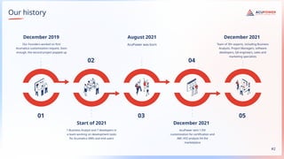 AcuPower LTD, cloud ERP Provider, teams structure, and history | PPTX