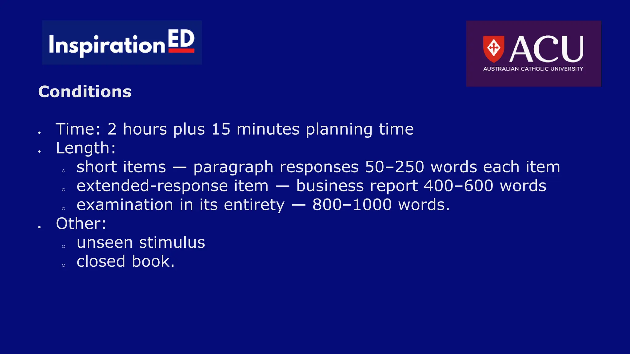 QLD ATAR Powerpoint slides- business.pptx | Educational Assessment ...